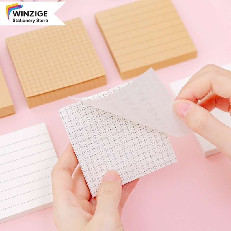 Jual Winzige Sticky Notes Memo pad 75*75mm Sticky Note Garis Kotak ...