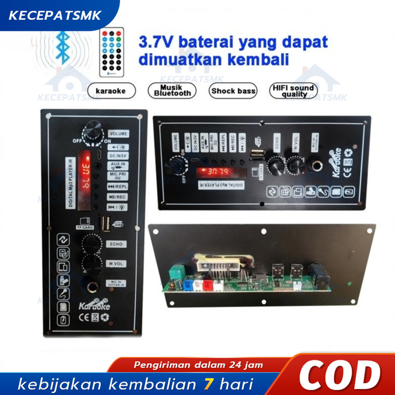 Jual 3.7V Amplifier Board Bluetooth 5.0 MP3 Amplifier Board Power ...