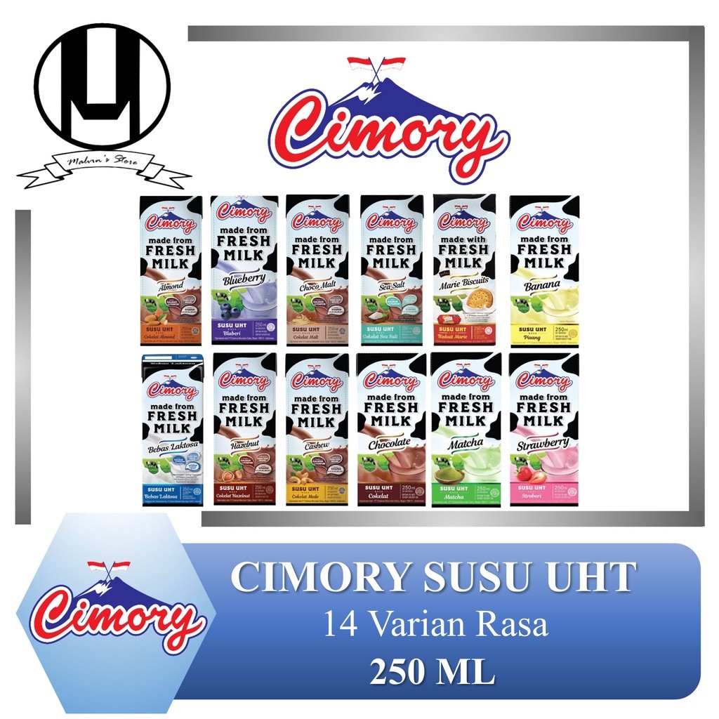 Jual Cimory Susu UHT (Fresh Milk) - 250 ML | Shopee Indonesia