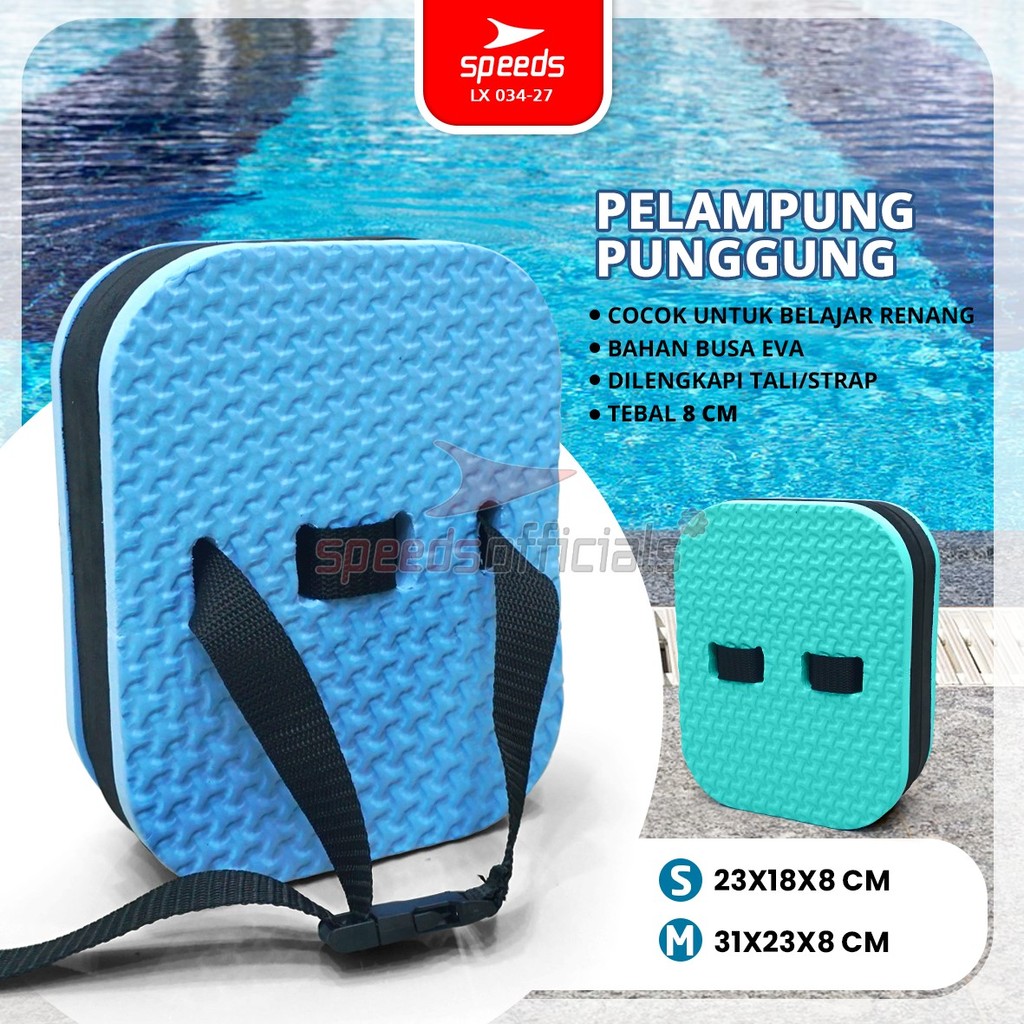 Jual SPEEDS Pelampung Renang Punggung EVA Anak Back Floats Papan ...
