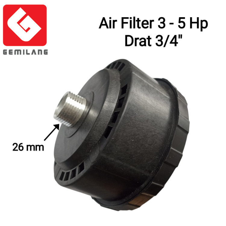Jual Saringan udara kompressor Type 3 - 5 Hp Filter udara air filter ...