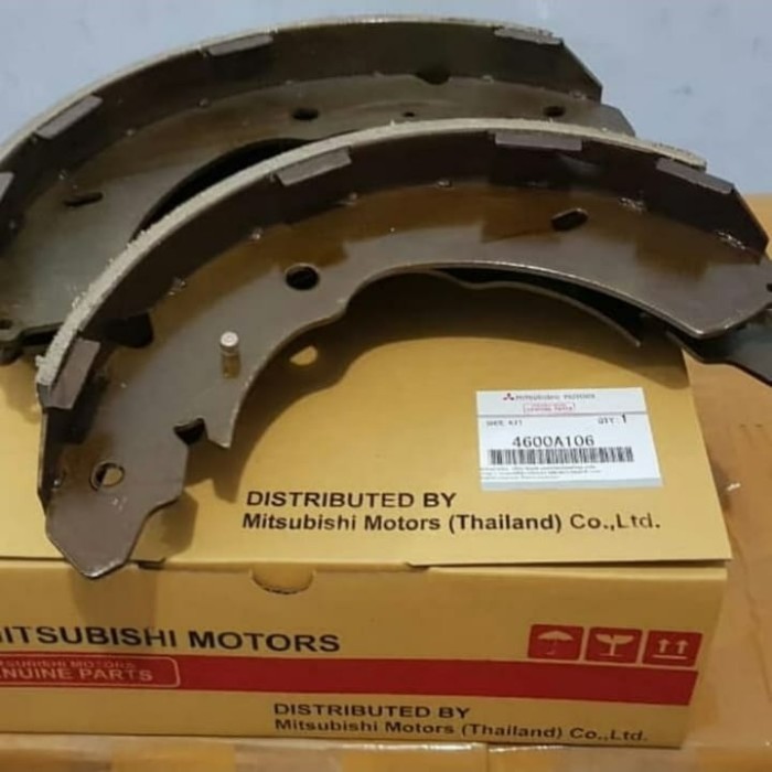 Jual COD Part Baru Kampas rem / Brake Shoe Belakang Mitsubishi Pajero Sport & Triton | Shopee ...