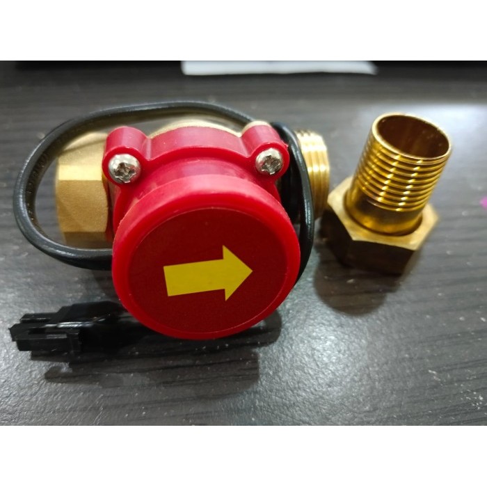 Jual Flow Switch Saklar Otomatis Pompa Water Set Flow switch + Copper ...