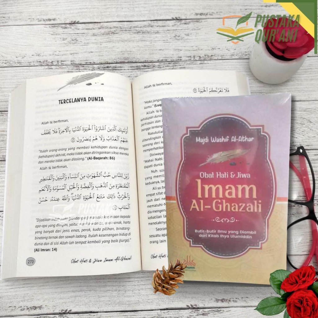 Jual BUKU OBAT HATI & JIWA IMAM AL-GHAZALI Pustaka Al-Kautsar | Pustaka ...