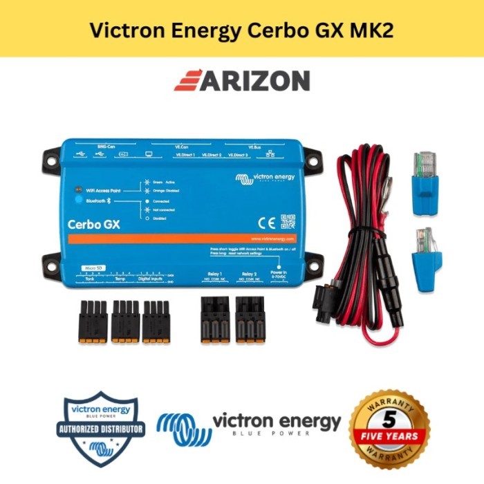 Jual Victron Energy Cerbo GX MK2 - BPP900451100 - Kontrol Sistem Energi ...