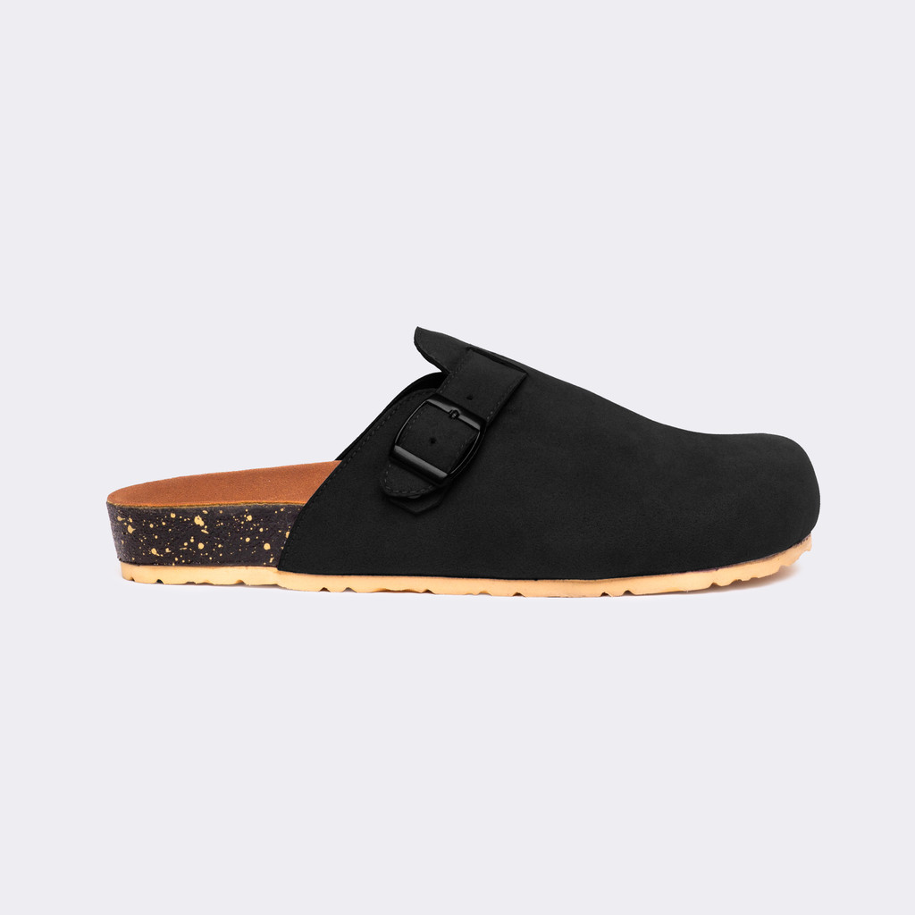 Jual Fertig - Memphis Black - Sandal Clogs Boston Unisex Nyaman ...