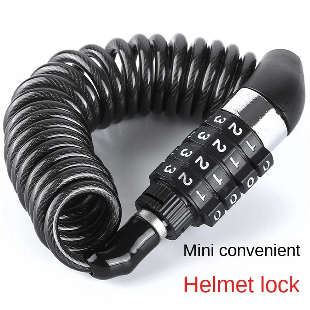 Jual Bicycle Lock Steel Wire ain Lock Mountain Bike Motorcycle Anti ...