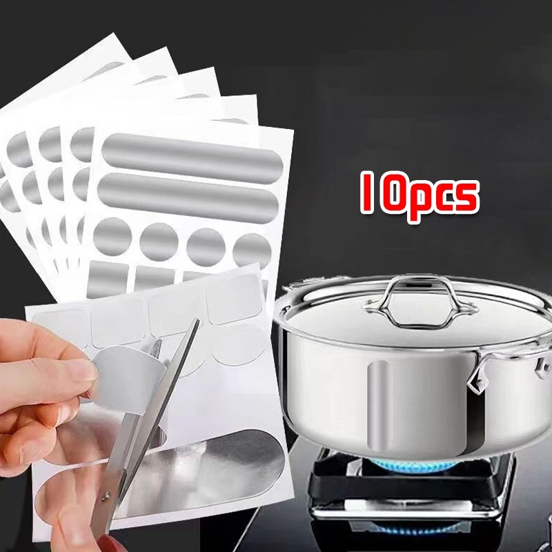 Jual Penambal Panci Bocor Alumunium 10 Lembar Tahan Panas Set Stiker ...