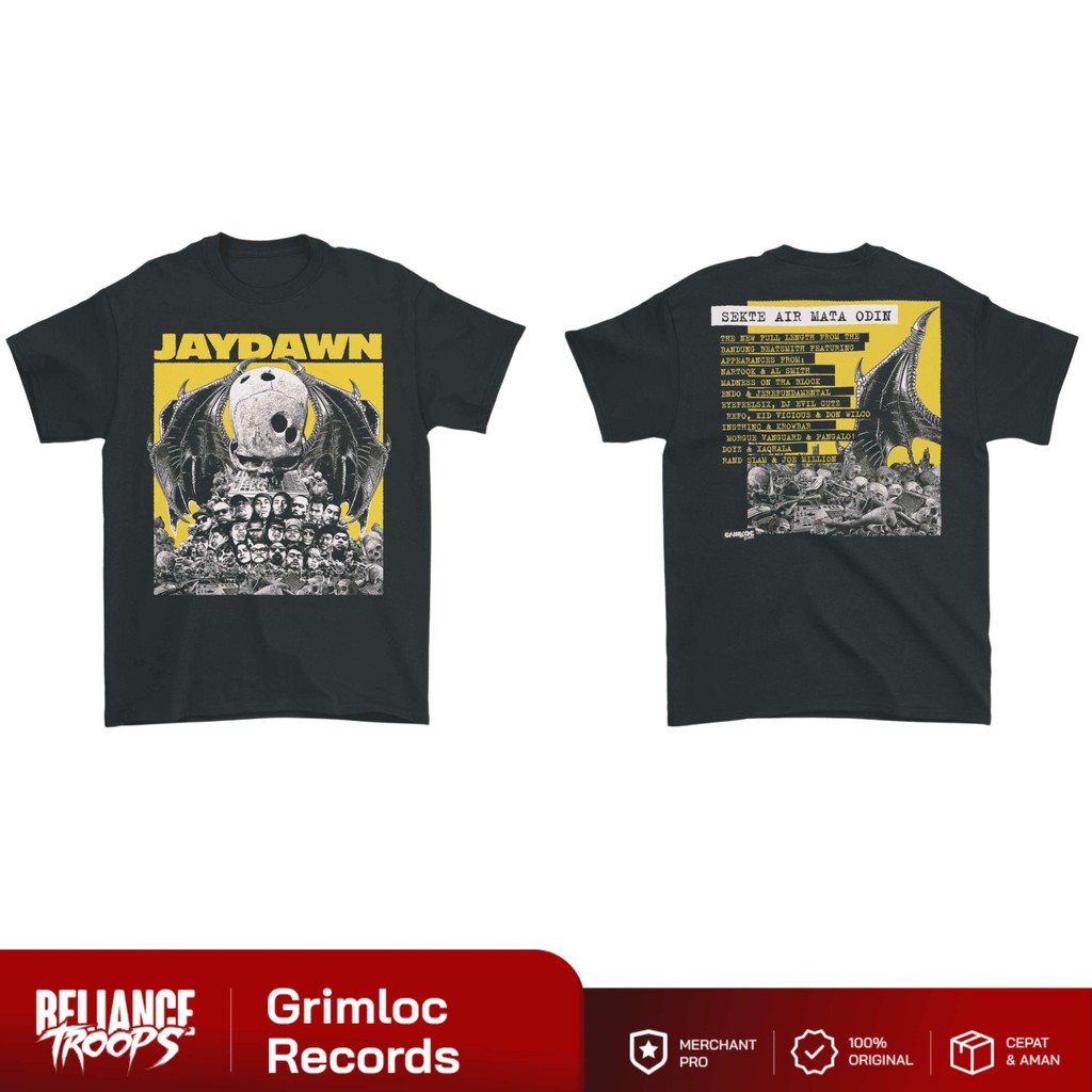Jual T-shirt Official | Jaydawn - Sekte | Shopee Indonesia