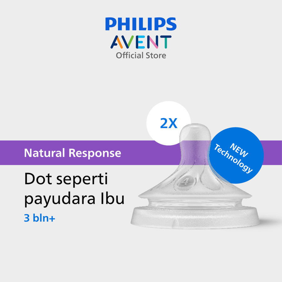 Jual PHILIPS AVENT DOT NIPPLE NATURAL ISI 2 / AVENT DOT NATURAL ISI 2 ...