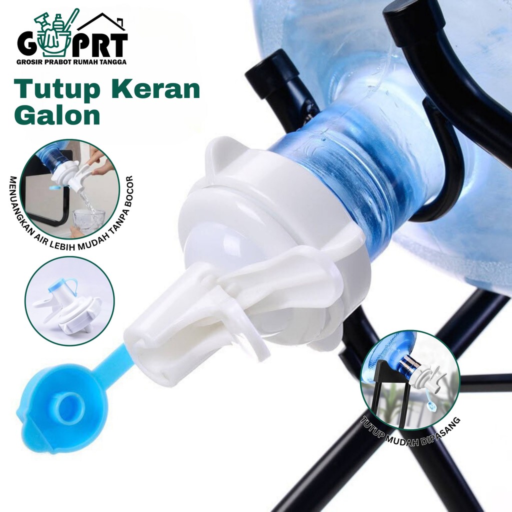 Jual Rak Galon Miring Model U Kran Air Minum Dudukan Penyangga Minuman ...