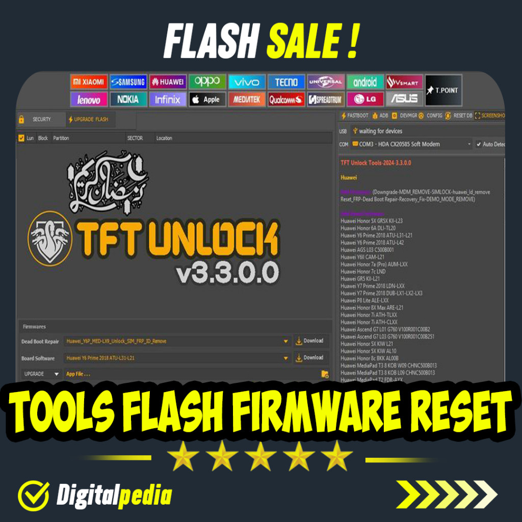 Jual Aplikasi Service Hp Android Tft Unlock Tools Flash Firmware Reset ...