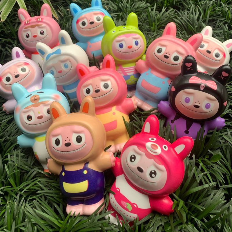 Jual mainan squishy labubu LED/squishy labubu viral/labubu lampu ...