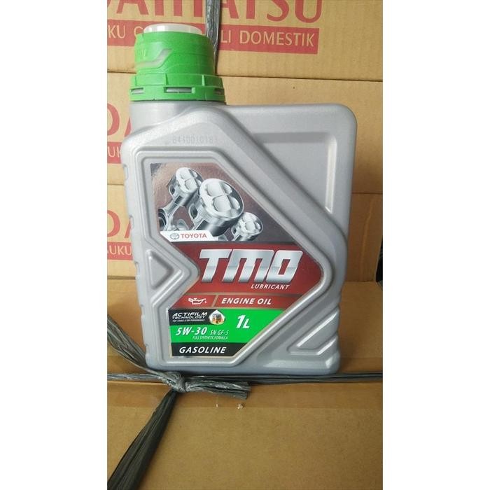 Jual Oli Mesin Mobil Toyota TMO Hijau Full Synthetic 5W-30 1 Liter ...