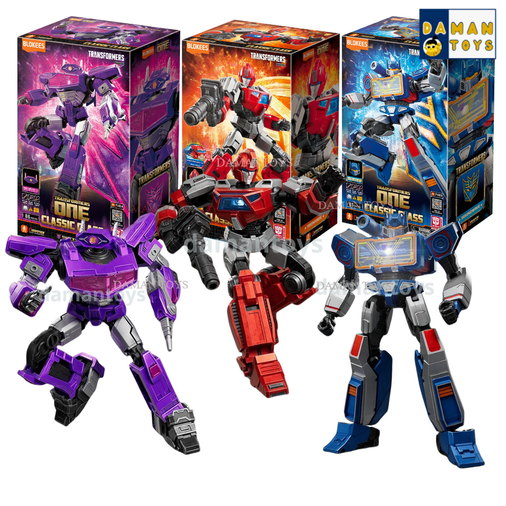 Jual Original Blokees Transformation Shockwave Soundwave Ironhide Anime ...