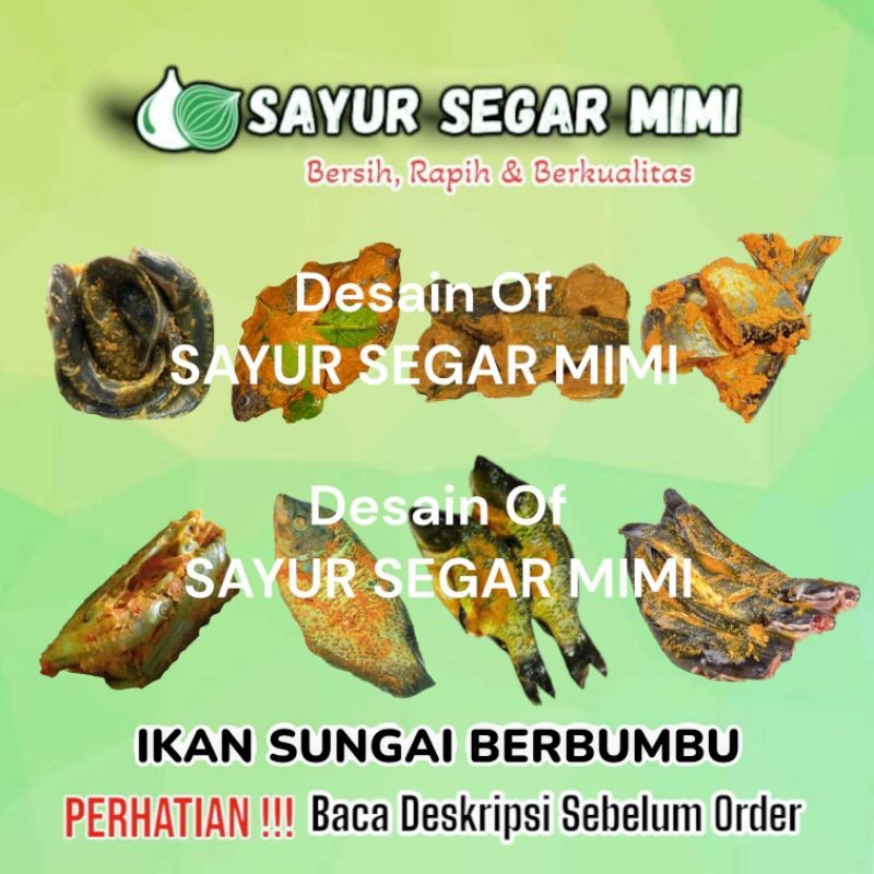 Jual Ikan gabus, Lele, mujair, patin, gurame, emas Bumbu Kuning Siap ...