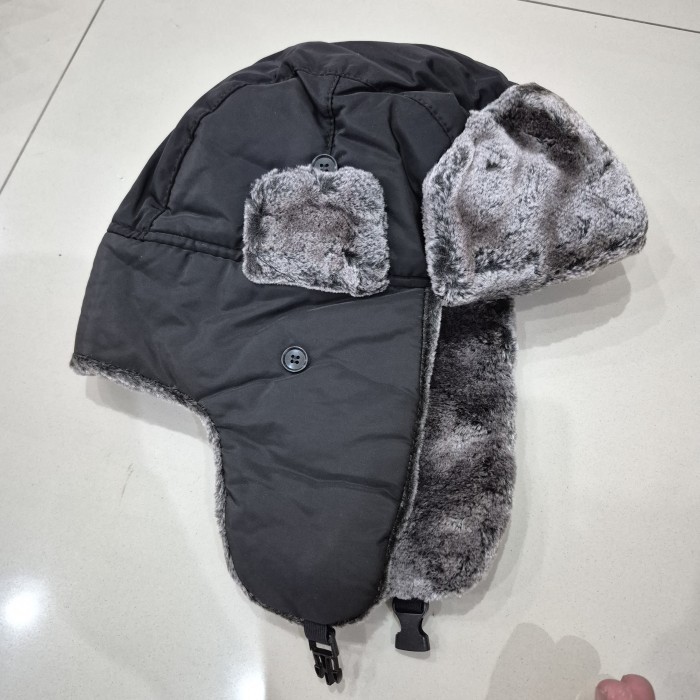 Jual Topi Ushanka Premium | Winter Hat Topi Bomber Rusia Rusian Bahan ...