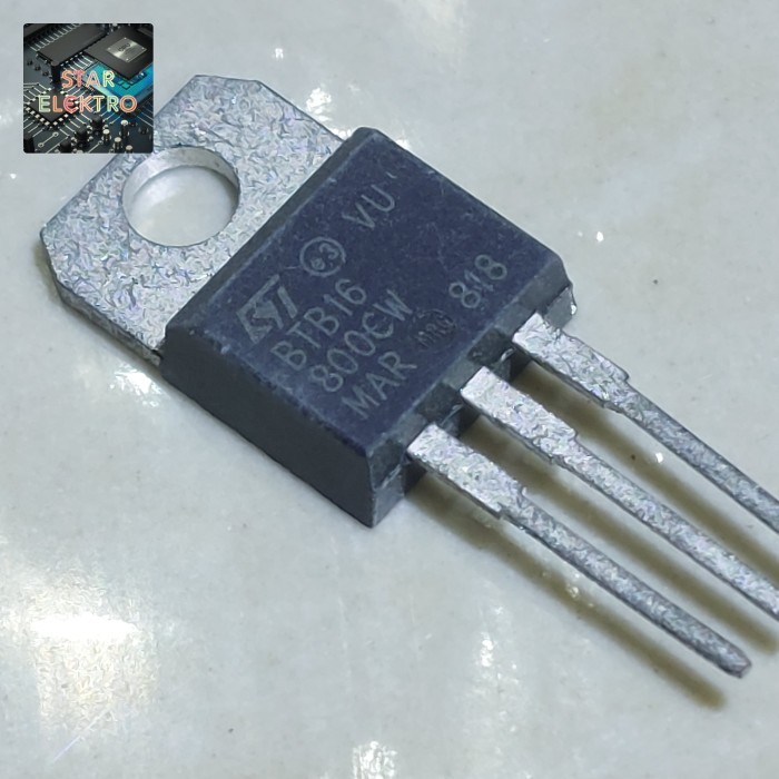 Jual BTB16 800CW To-220 BTB16800CW BTB 16800CW 16800 16 800 Volt ...