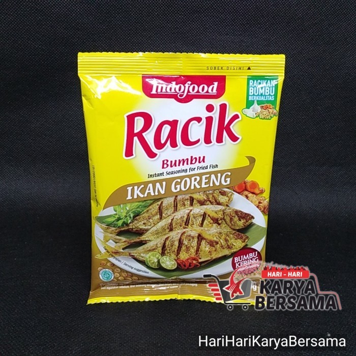 Jual INDOFOOD BUMBU RACIK IKAN GORENG 20GR | Shopee Indonesia