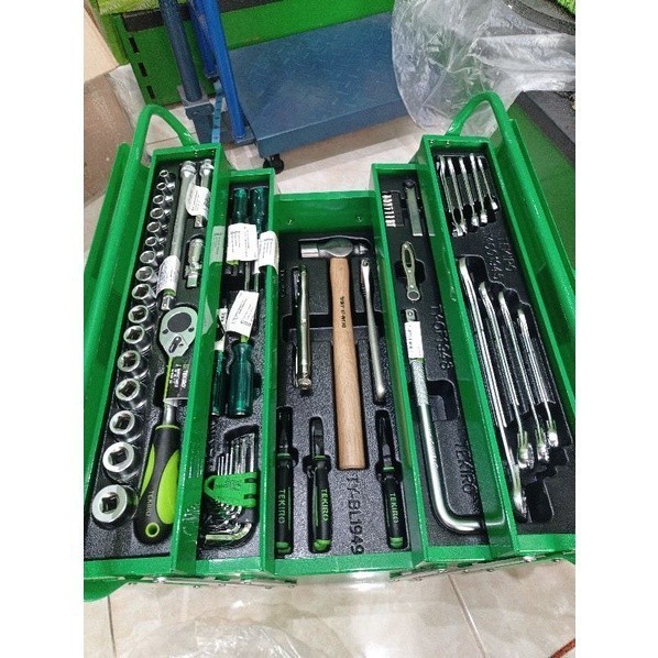 Jual TEKIRO TOOL BOX SET 72 PCS/MEKANIK TOOLS 72PCS/KUNCI MECHANIC TOOLS 72PCS ALAT PERKAKAS ...