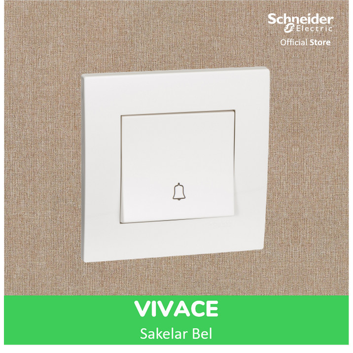 Jual Schneider Electric Vivace 1 Gang Saklar Bell - KB31BPB | Shopee ...