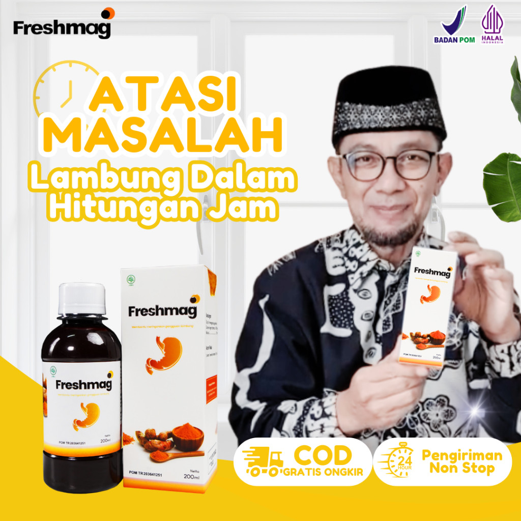 Jual Freshmag - Madu Solusi Atasi Asam Lambung Infeksi Lambung Gerd Lancarkan Pencernaan Mual ...