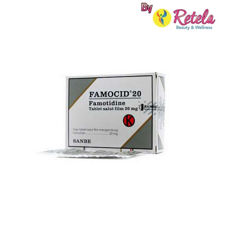Jual FAMOCID 20MG 1 STRIP ISI 6 TABLET | Shopee Indonesia
