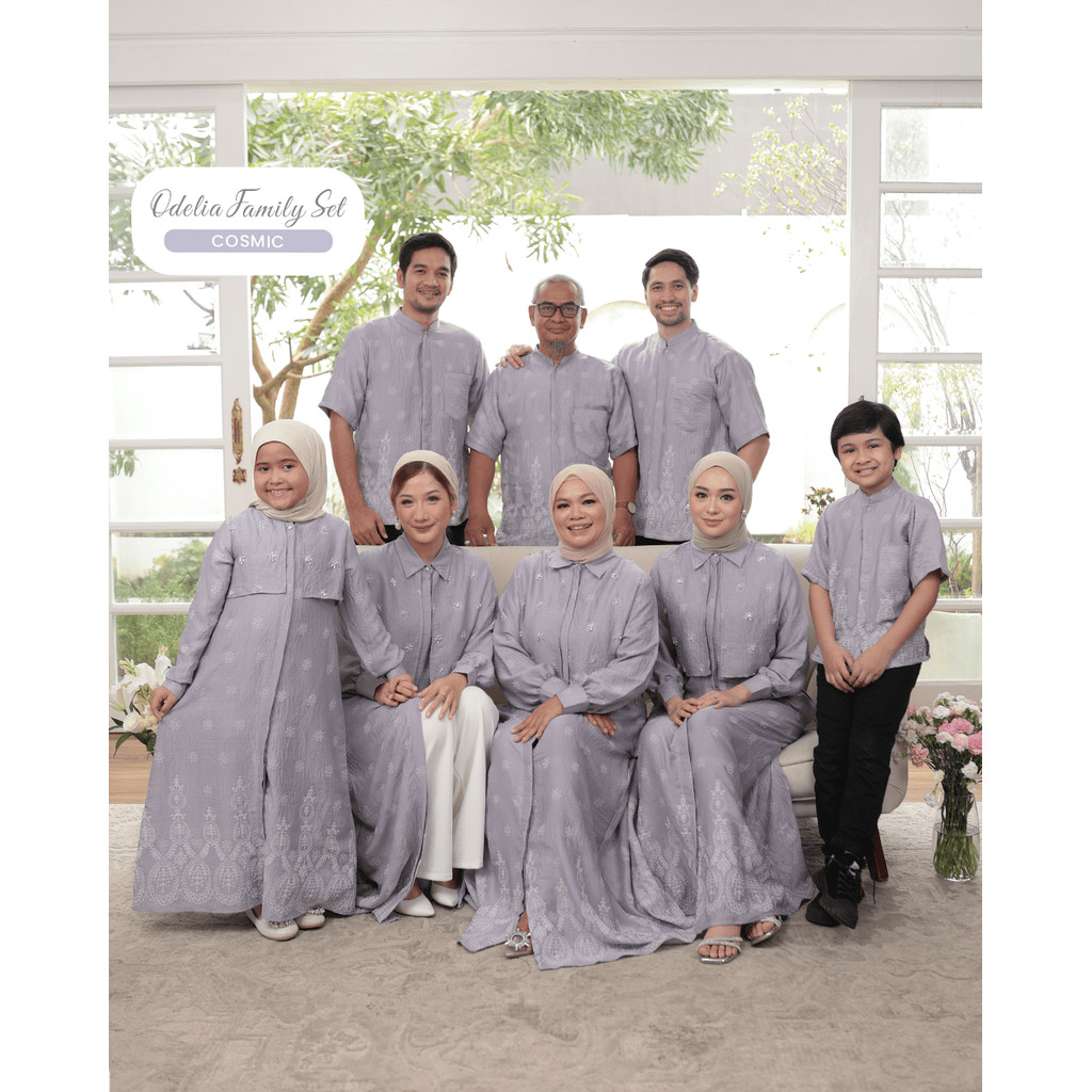 Jual Gamaleea - ODELIA FAMILY SET COSMIC / Seragam Keluarga Pernikahan / Pakaian Kondangan ...