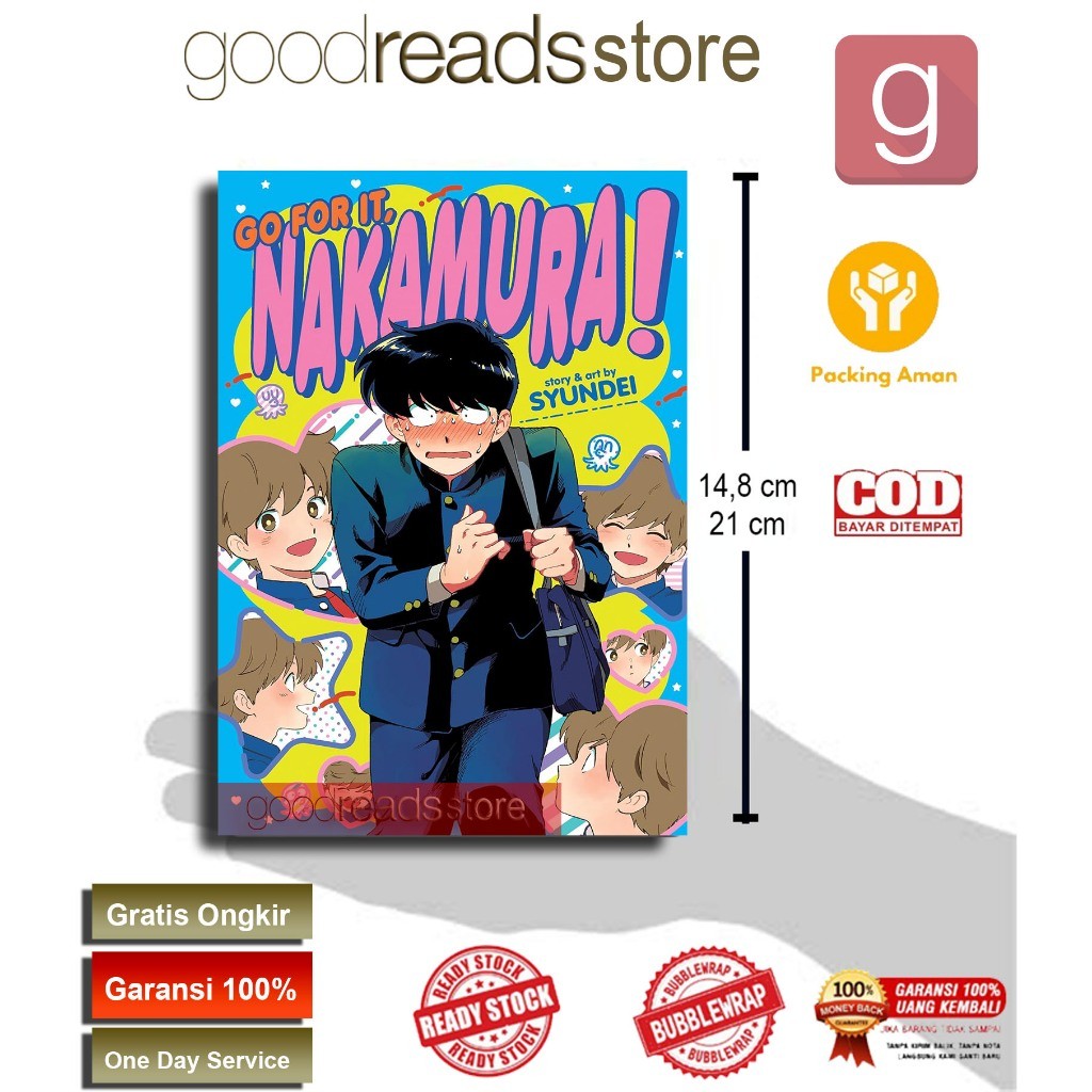 Jual Manga Go For It, Nakamura by Syundei (English) | Shopee Indonesia