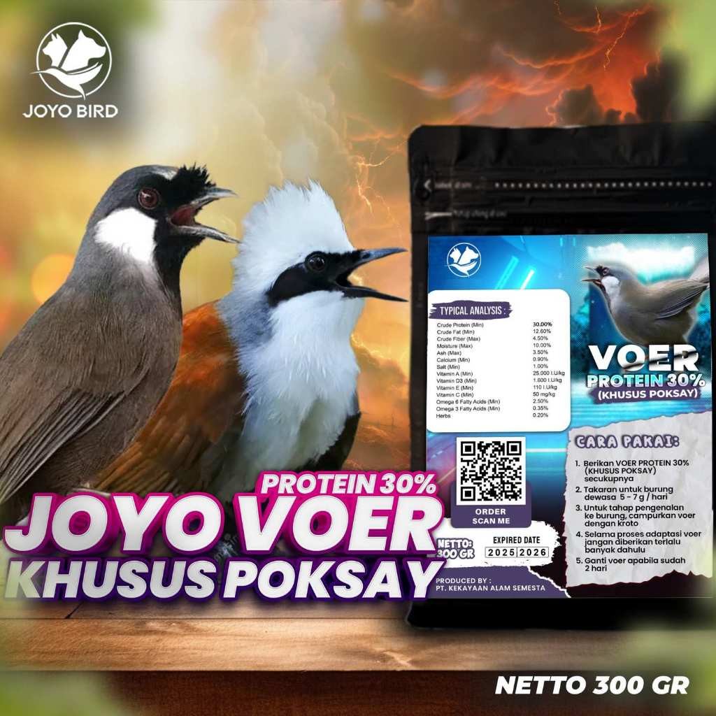 Jual MAKANAN BURUNG POKSAY | VOER BURUNG POKSAY | VOER HARIAN | VOER ...