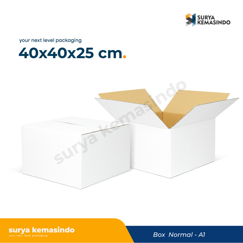 Jual Box 40x40x25 ( MACE ) Kardus/Kemasan/Box/Packing/Amdk/Normal/A1 ...