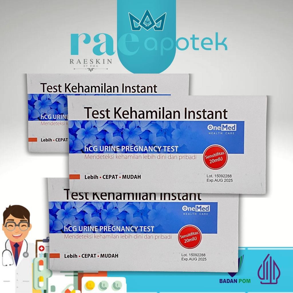Jual Tes hamil onemed / Tes pack / Test Pack / Tespek ONEMED / Alat ...