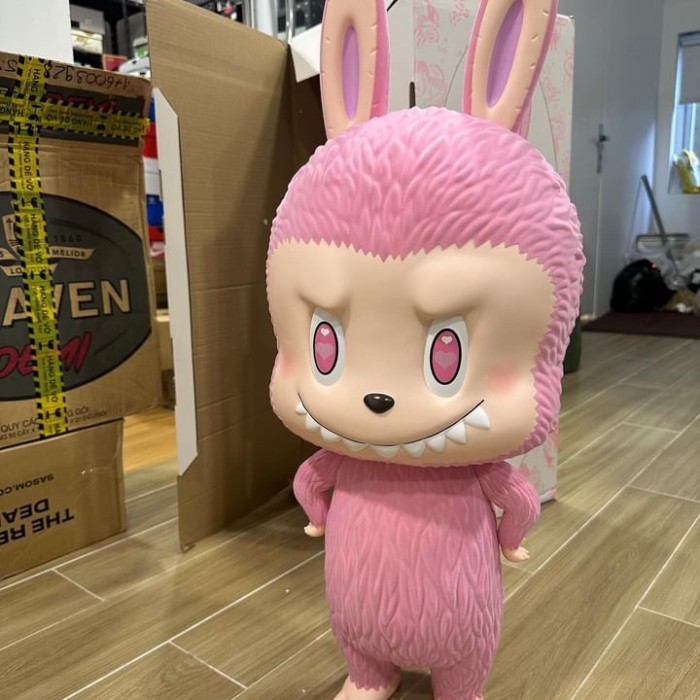 Jual Mega labubu 1000% pink bekas | Shopee Indonesia