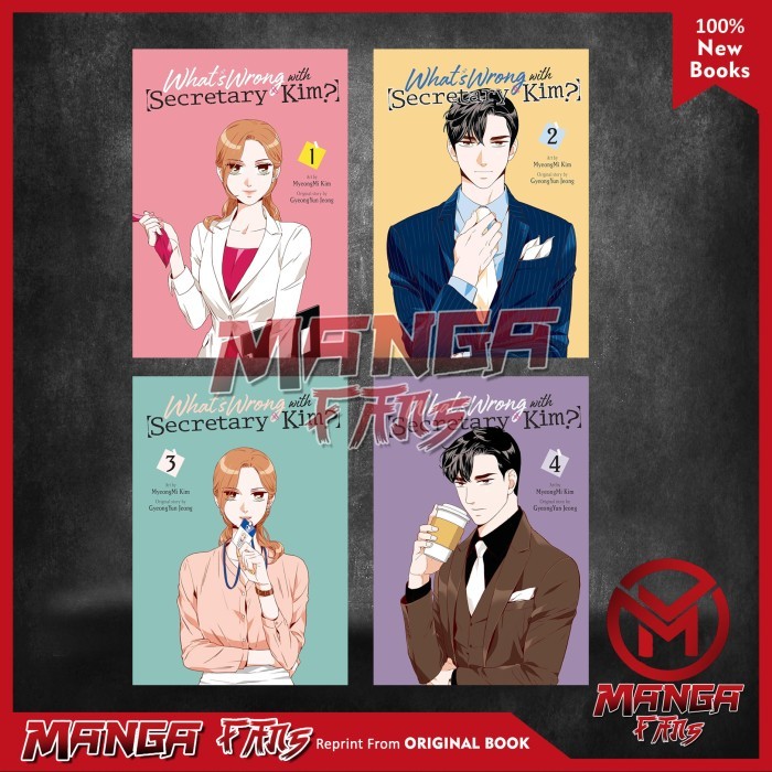 Jual Manhwa: What's Wrong with Secretary Kim? 6 book series by MyeongMi ...