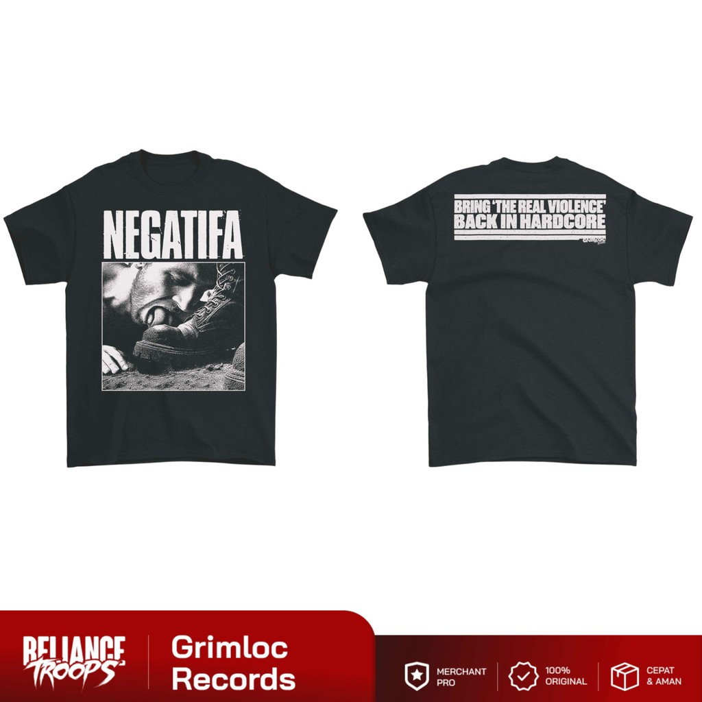 Jual T-shirt Official | Negatifa - Bootlicker | Shopee Indonesia