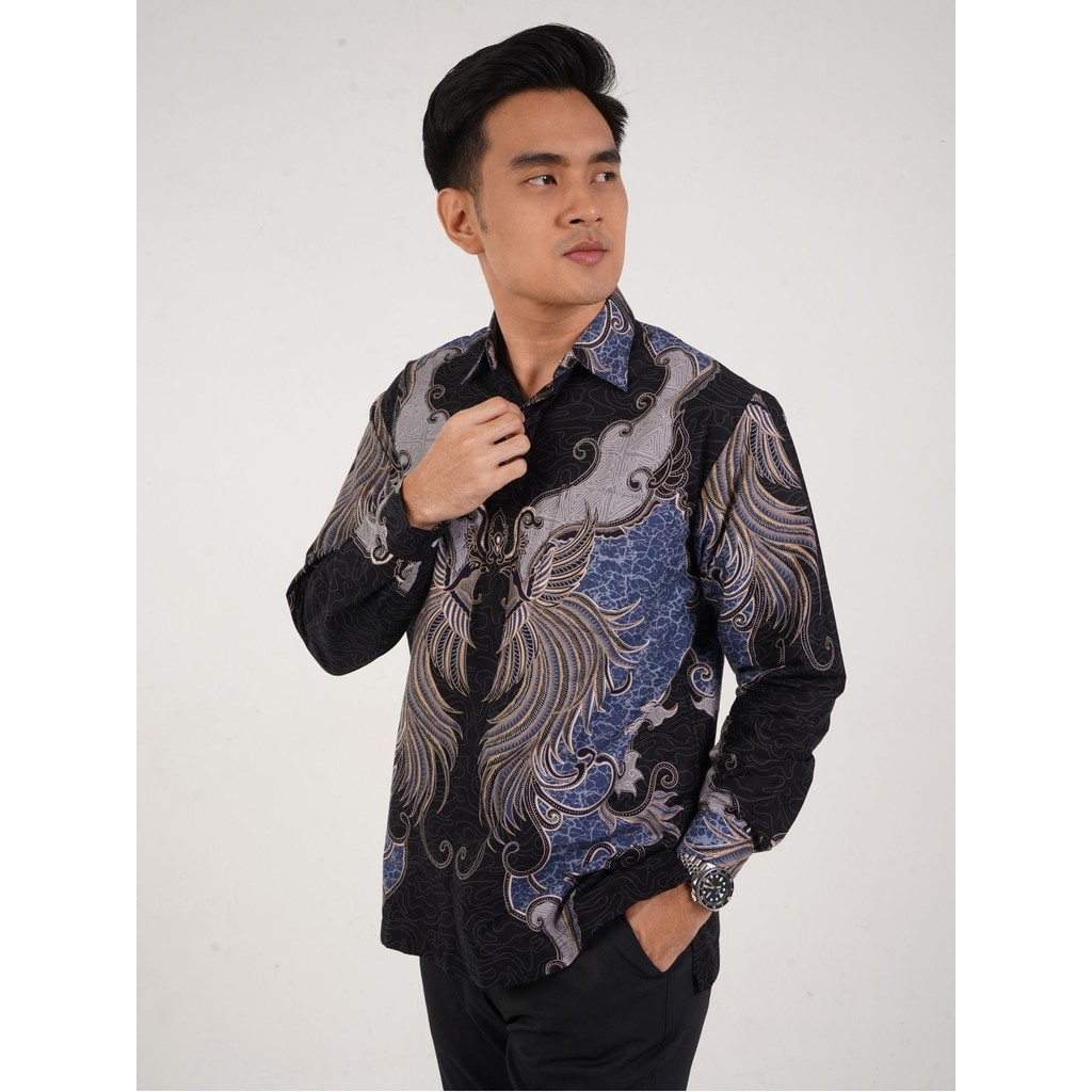 Jual MARGARIA BATIK - Kemeja Batik Pria Lengan Panjang - Wastra Series ...