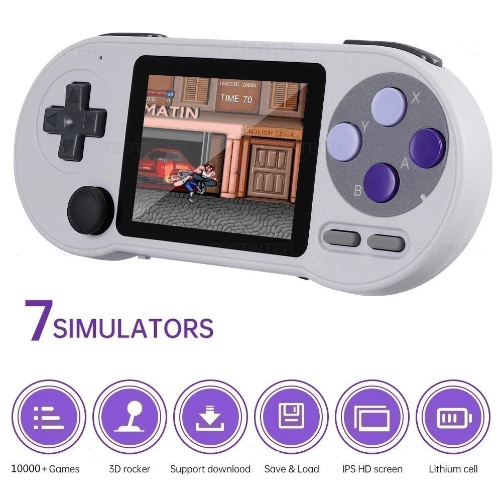 Jual Sky88 DATA FROG SF2000 Portable Handheld Game Console Retro 3 Inch IPS | Shopee Indonesia
