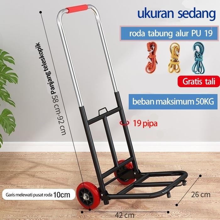 Jual REAIM Troley Lipat Bawa Aqua Galon Troli Lipat Trolley Barang ...