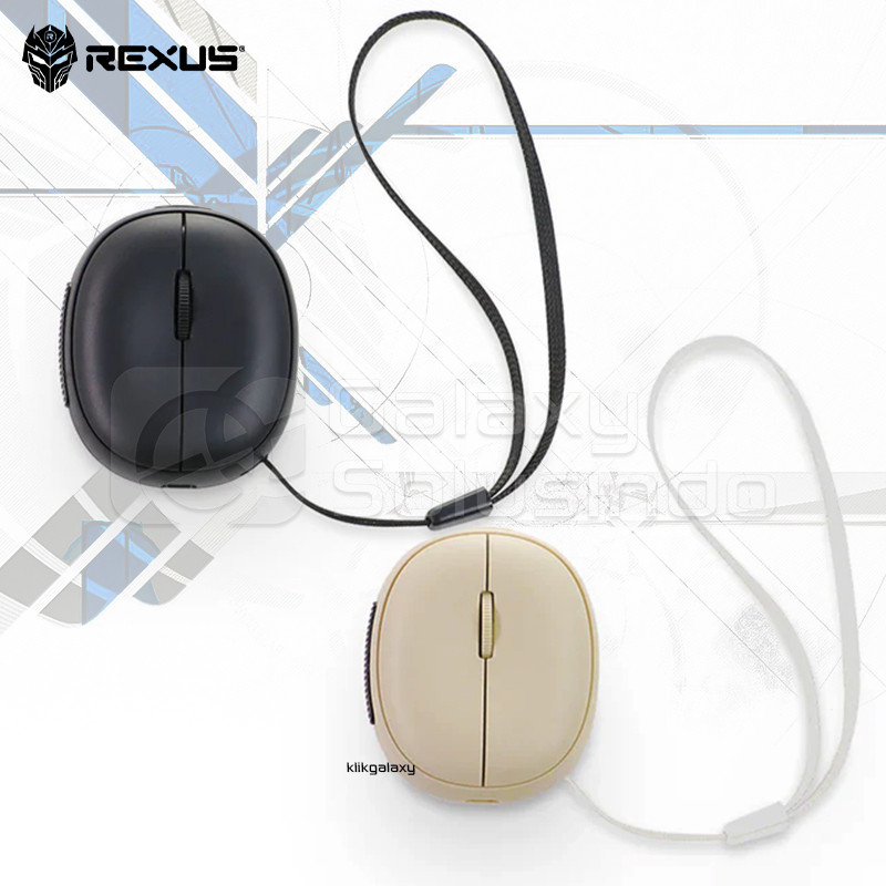 Jual Rexus PICO PM100 Silent Wireless Office Mouse With Laser Pointer ...