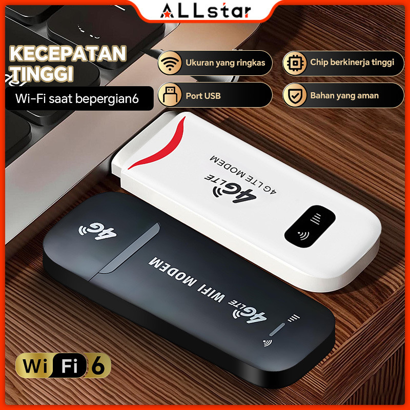 Jual Modem WIFI 4G LTE USB Mudah Alih Menyokong Pelbagai Pengendali ...