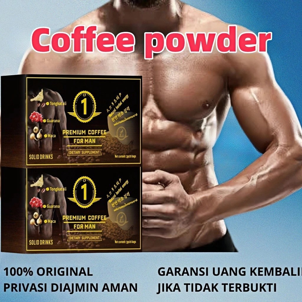 Jual MACA BOOST COFFEE instant coffee/herbal coffee increases endurance for men and reduces back ...