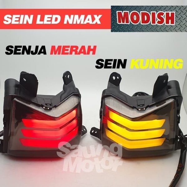 Jual Lampu Sen Sein Depan Nmax Led Modish NEW | Shopee Indonesia