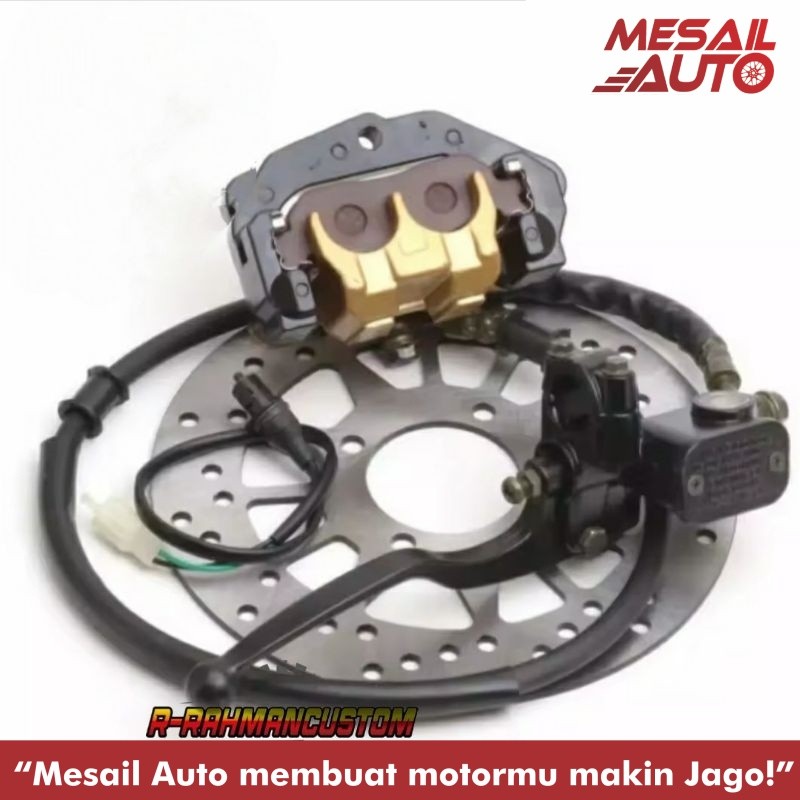 Jual REM CAKRAM DEPAN ASSY KOMPLIT MASTER SET FIZR FIZ R JUPITER VEGA ...