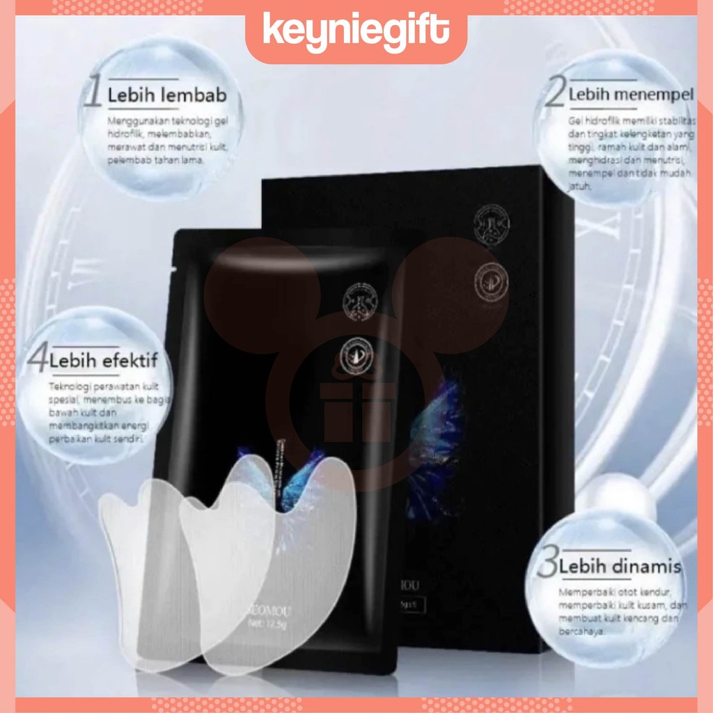 Jual Seomou Masker Seomou Nasolabial Garis Senyum Pipi Smile Line V Shape Masker Anti Kerut ...