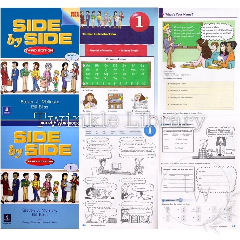 Jual BUKU FISIK Side by Side 1 2 3 4 Student’s Book / Activity Workbook ...