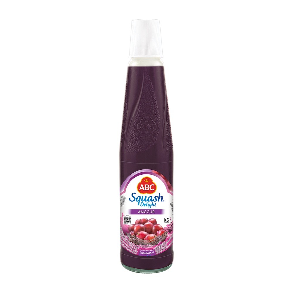 Jual ABC SYRUP SQUASH GRAPE 450ML | Shopee Indonesia