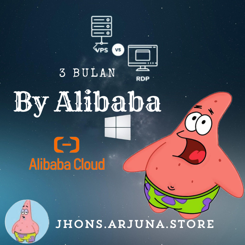 Jual RDP/VPS 3 Bulan By Alibaba | Shopee Indonesia