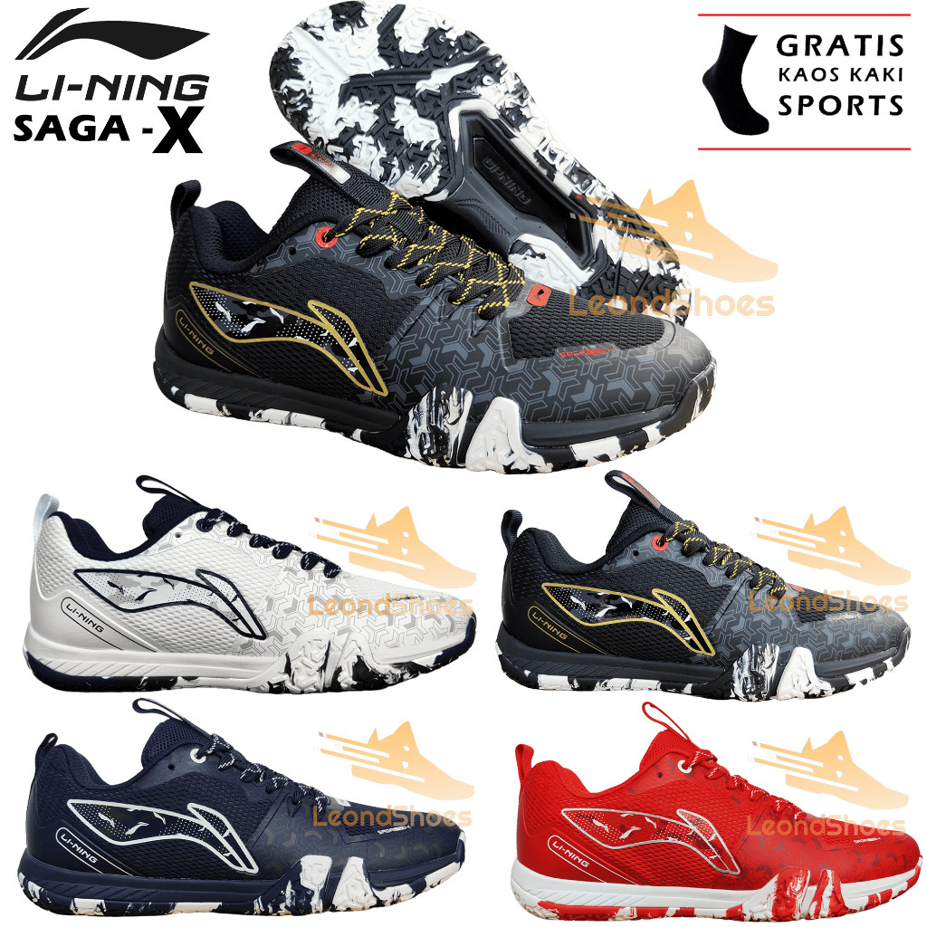 Jual Sepatu Badminton Lining Saga Lite 10 Saga Lite 9 dan Saga Lite 8 ...