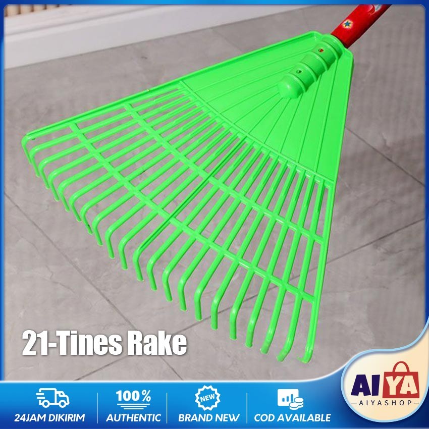 Jual Sapu Taman Daun Besar Garden Broom Garu Sapu Sampah Daun Plastik ...