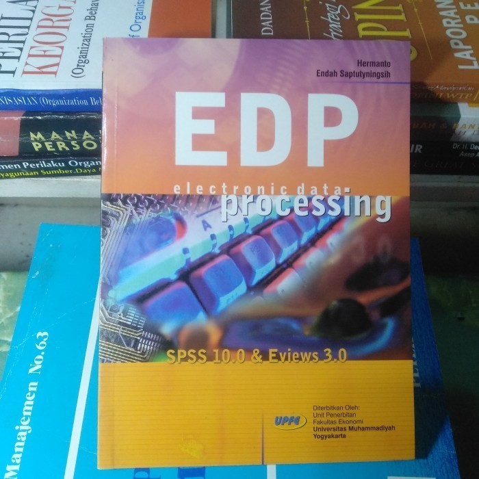 Jual Buku EDP SPSS 10.0 & Eviews 3.0 - hermanto ( original ) | Shopee Indonesia